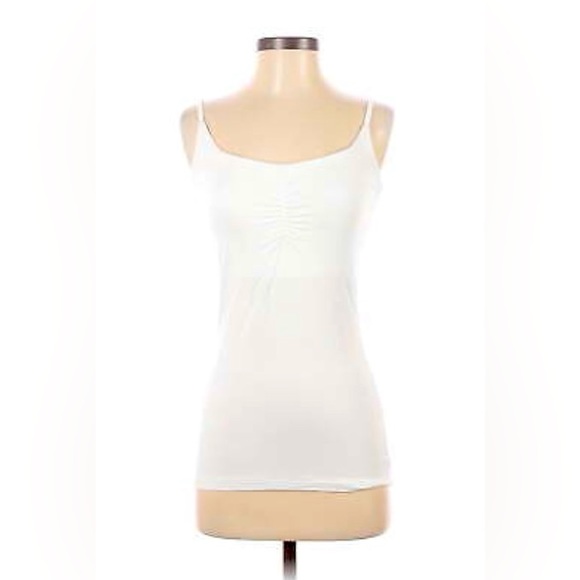 Seraphine | Tops | Nwt Seraphine White Ruched Maternity Tank Size M ...